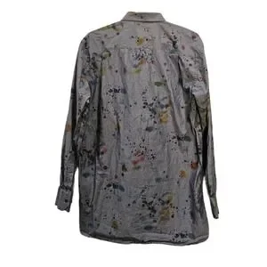 Visconti Signature Series | Shirts | Visconti Xlt Gray Paint Splatter ...